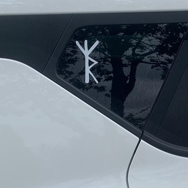 Die Cut Viking Decal, Til Valhalla Sticker, Decal, Viking Women ...