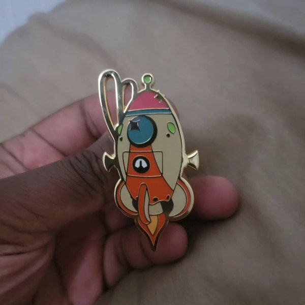 Pikmin 4 - Glow Pikmin Hard Enamel Pin - 1.25 Inches - Etsy