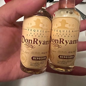 Don Julio Label Replica Instant Digital Download Easy to Personalize ...