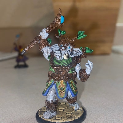 Human Male Wizard Miniature for D&D TTRPG 32mm Miniature - Etsy