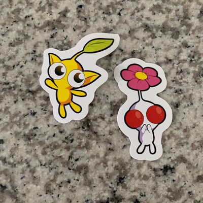 Pikmin Chibi Sticker Set - Etsy