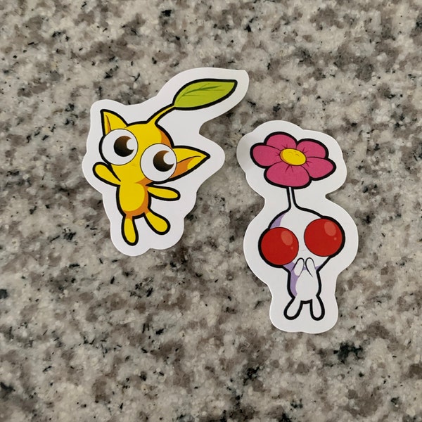 Pikmin Chibi Sticker Set - Etsy