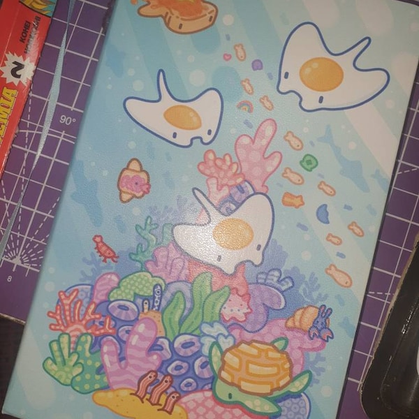 Manta Egg Desk Mat Mousepad Gaming Set up Computer Desk Water-resistant ...