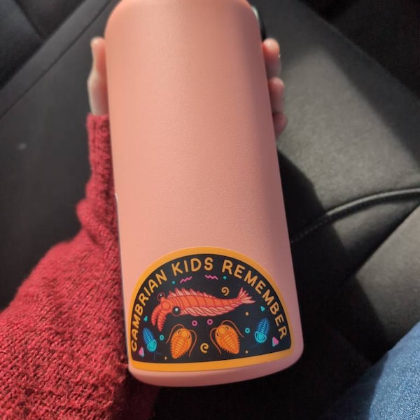 Cambrian Kids Remember Sticker / Cambrian Period / Anomalocaris ...