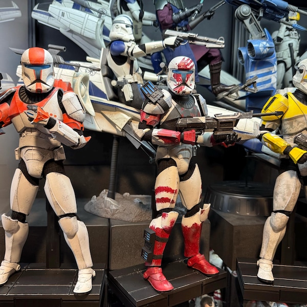 Sixth Scale Republic Commando Sev Armor Kit Files Stl for 3d Printing ...