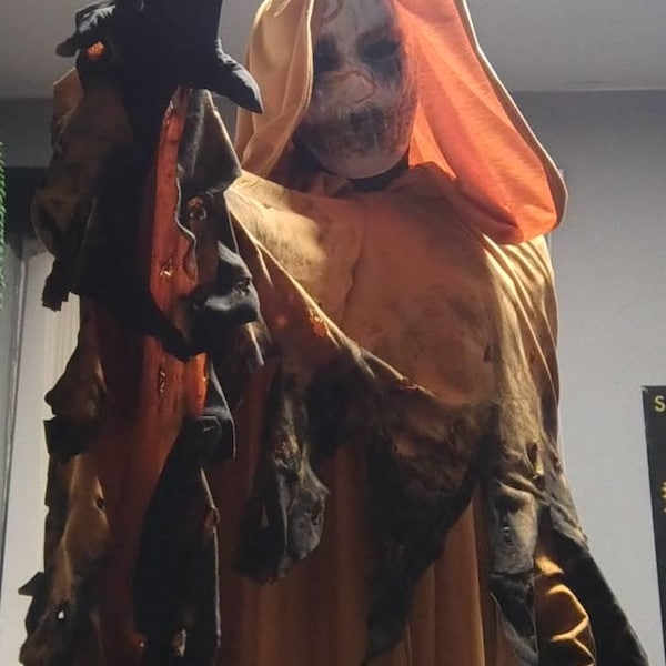 Hastur Hoded Cloak, Tattered Yellow King Inspire, Mythic Ritual Robe ...