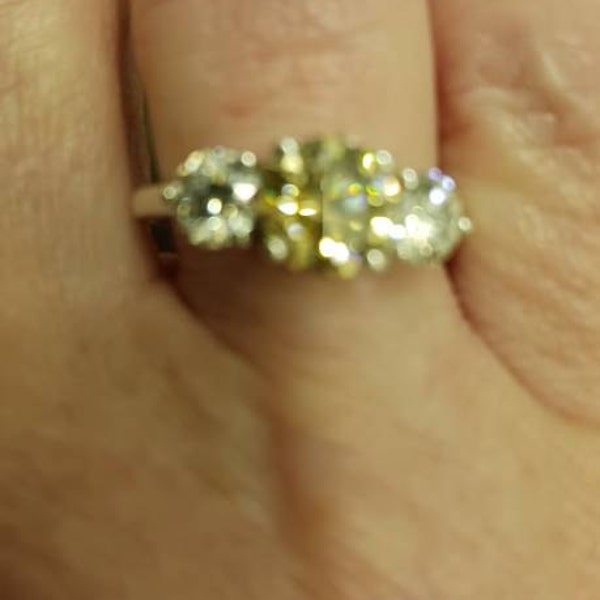 Lozenge Cut Moissanite Diamond Wedding Ring 2.50 Ct Bezel Set Lozenge ...