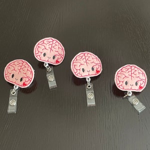 Brain Badge Reel, Neuro Nurse Badge Reel, Neurology Badge Reel ...