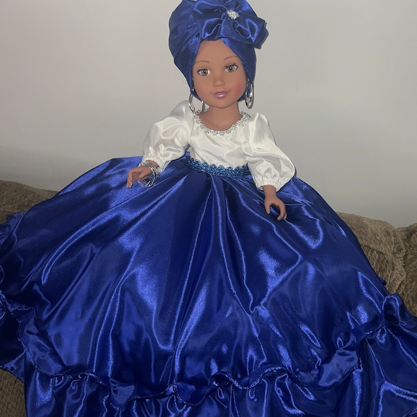 La Madama, Madre Del Mundo Yemaya Spiritual Muneca Doll, Lukumi - Etsy