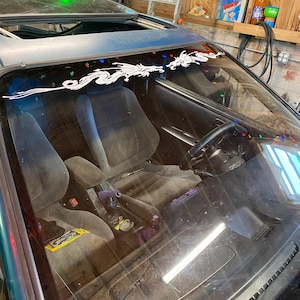 Windshield Hibiscus Hawaii Flower Decal Sticker, Aloha Tropical Exotic ...