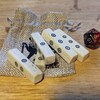 Medieval Bone Dice Set - D4 (set of 5) Set for Gaming, SCA, Creative ...