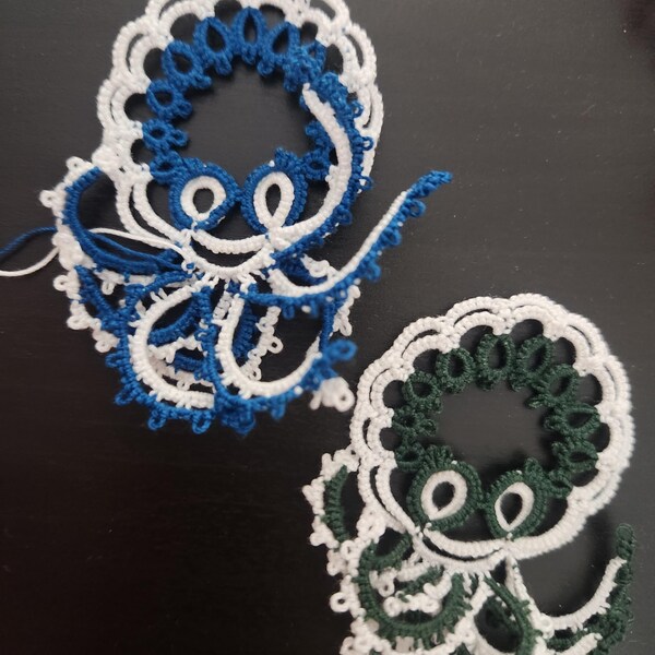 Tatting Pattern PDF "moon" for Shuttles - Etsy