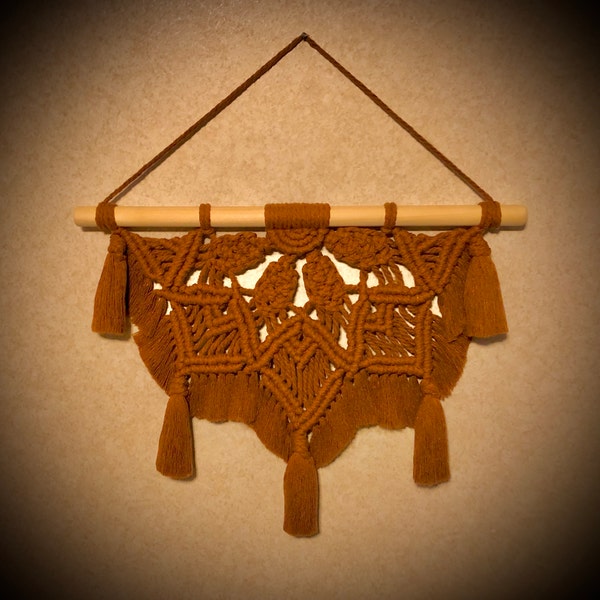 Macrame Mandala PATTERN Pdf. Macrame Half Mandala Step by Step Tutorial ...