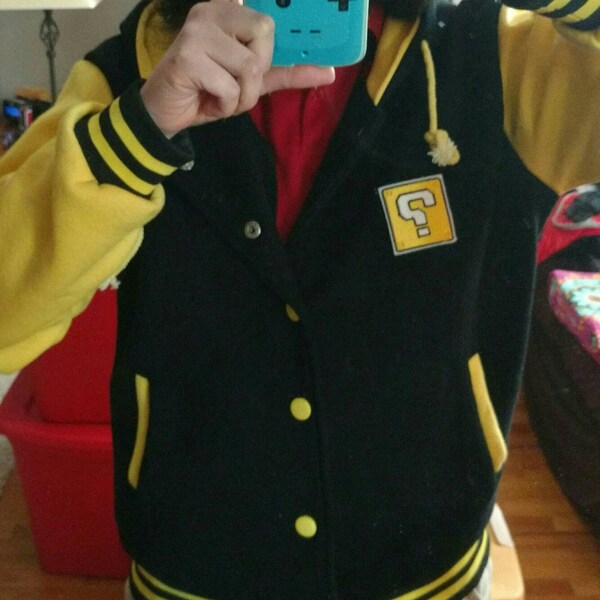 Coin Block -- Nintendo Throwback Embroidered Iron-on NES Mario Brothers ...