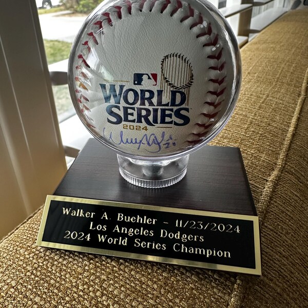 Baseball Home Run Trophy Ball Holder Protective Display Case-free ...