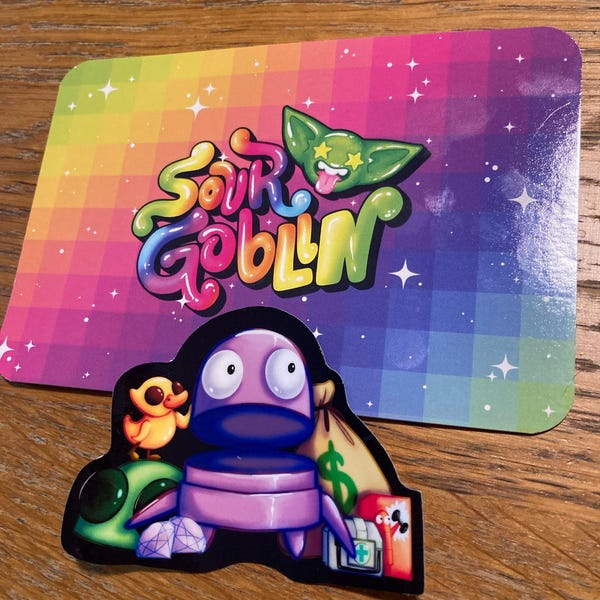 Repo Horror Game Loot Glossy Vinyl Sticker | Robo Indie Game Merch ...