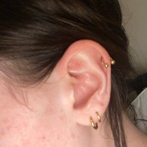 FAKE Tragus Piercing Fake Nose Ring Fake Piercing Fake Nose Piercing ...