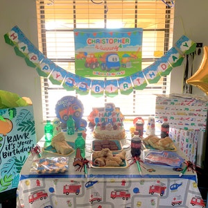 Charlie Colorforms City Kit Printable Custom Logo Birthday | Etsy