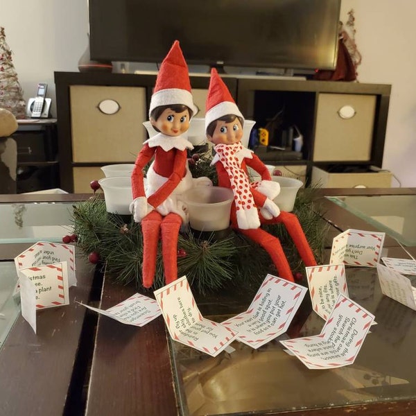 Touched Elf Letter Idea Instant Download to Print - PDF PNG - Etsy