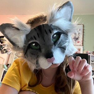 Chimera Cat Art Cosplay Mask - Etsy
