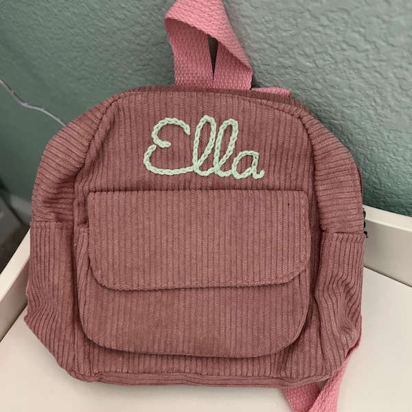 Personalized Children's Backpack,customized Baby's Backpack,preschool ...