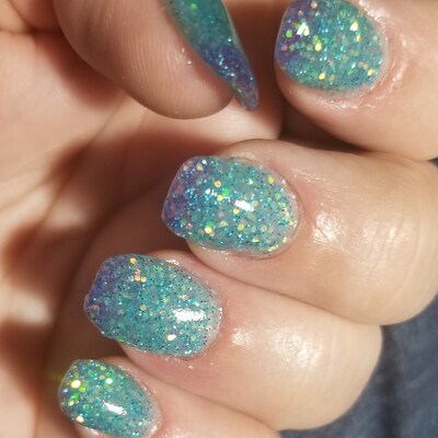 Mermaid Glam Dip Nail Powder 0.25 Oz - Etsy