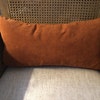 Rust Pillow Cover, Rust Cushion Cover, Rust Color Throw Pillows ...
