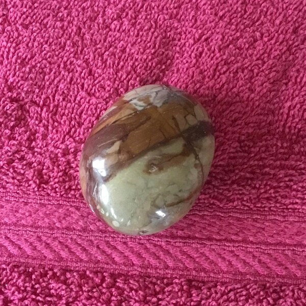 Ibis Jasper Crystal - Polished Ibis Jasper - Ibis Jasper Palm Stone ...