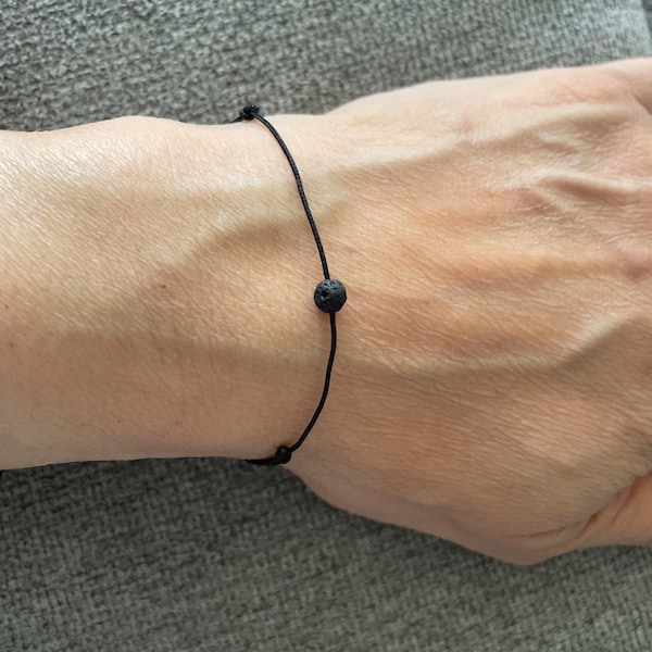 Navy Blue String Surfer Bracelet for Men Blue Thread Bracelet Kabbalah ...