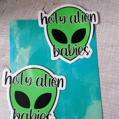 Holy Alien Babies Sticker the Lux Series Inspired Jennifer Armentrout ...