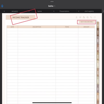 Digital Planner Goodnotes, Ipad, Notability Daily, Weekly, Monthly 2024 ...