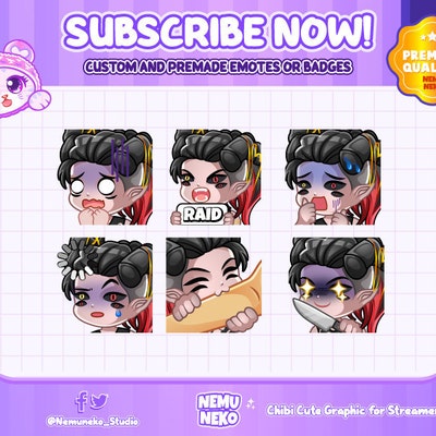 6x Black Raven Emotes Dab Raven Emotes Headpat Raven Emotes Sip Raven ...