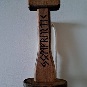 ᚠᛉᚢ Wooden Toy Axe With Viking Shield FREE UK Delivery and ...