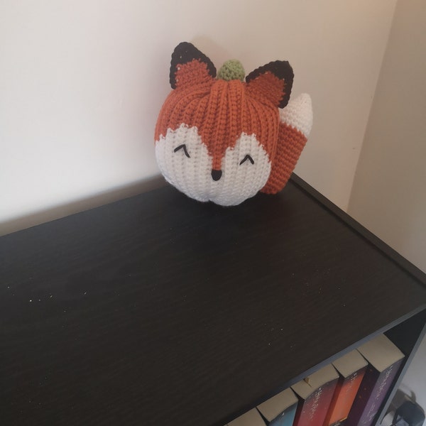 CROCHET PATTERN X Crochet Fox Pumpkin, English Written Pattern, PDF ...