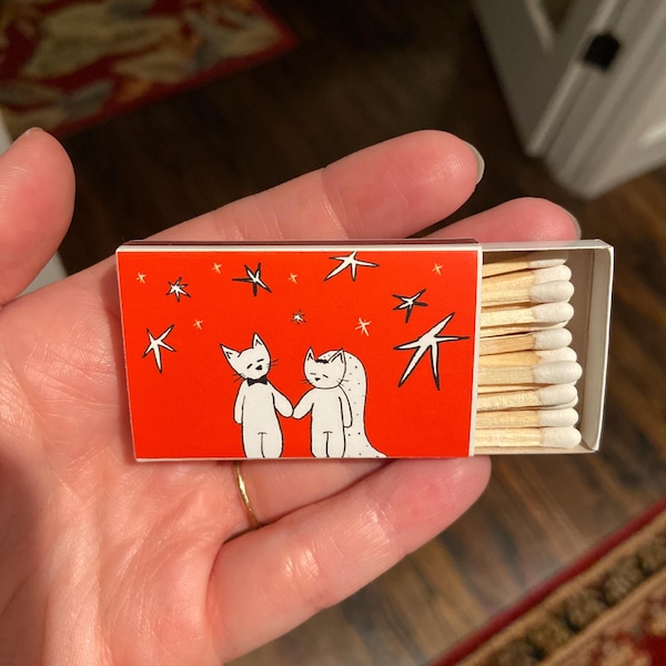 Just Married Wedding Car Personalized Match Boxes, Custom Engagement ...