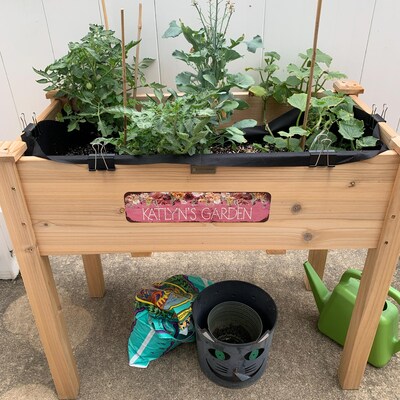 Let It Grow Metal Garden Sign Custom Garden Gate Sign Gardener Friend ...