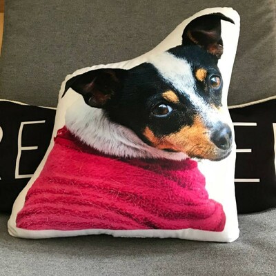 Memory Pillow Pet Memorial Custom Pet Portrait - Etsy