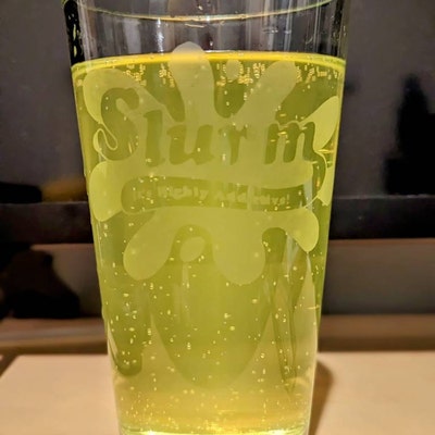 Futurama Etched Glasses Fry and Leela, Nerdy Glasses, Nerdy Drinkware ...