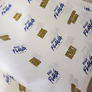 Branded Butcher Paper, Logo Butcher Paper, Thick Tissue Paper, Food ...