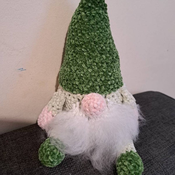 PATTERN: Plush Gnome Pattern Amigurumi Chunky Gnome Pattern Crocheted ...