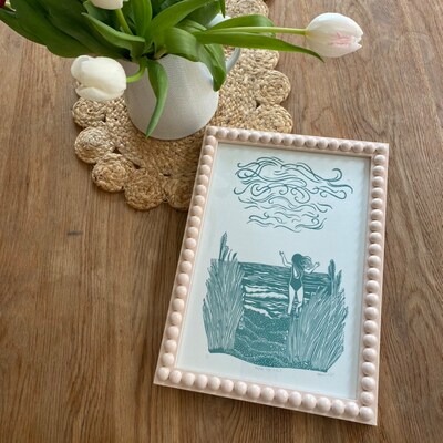 Pale Pink Handmade Bobbin Frame Various Sizes - Etsy UK