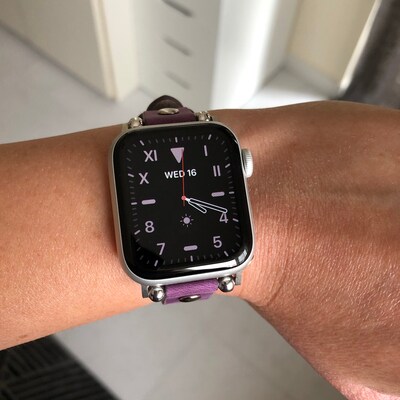 Purple Apple Watch Band 42mm 38mm 40mm 44mm for Series - Etsy