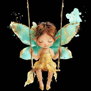 Spring Clipart Flower Clipart Watercolor Spring Clipart Wild Flower ...