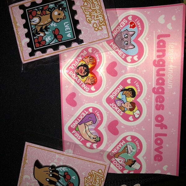 Languages of Love Touch Holding Hands 1.75” Hard Enamel Pin - Etsy