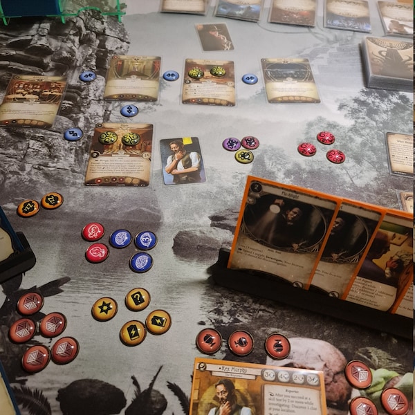Arkham Horror the Card Game Compatible Premium Brass Backed Enemy ...