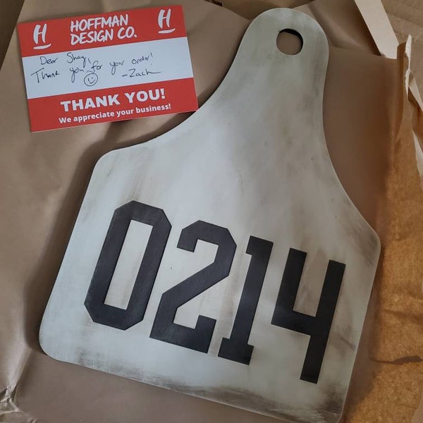 Farmhouse Decor, Cow Tag, Wall Decor, Cow Ear Tag Decor, Laser Engraved ...