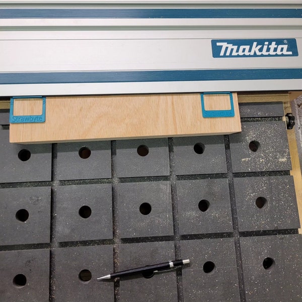 Original Waste Side Jig™ 1.8mm Kerf for Easy Track Saw Cuts (pair) Inc ...