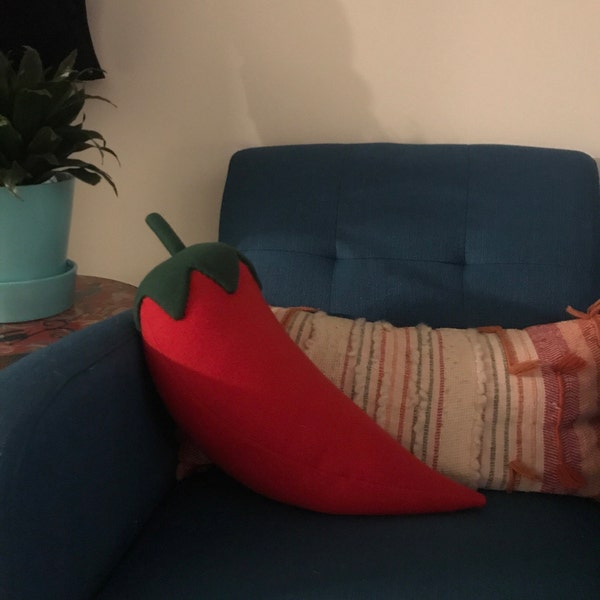 Pepper Pillow, Chili Pepper, Eggplant Pillow, Aubergine Pillow, Tomato ...