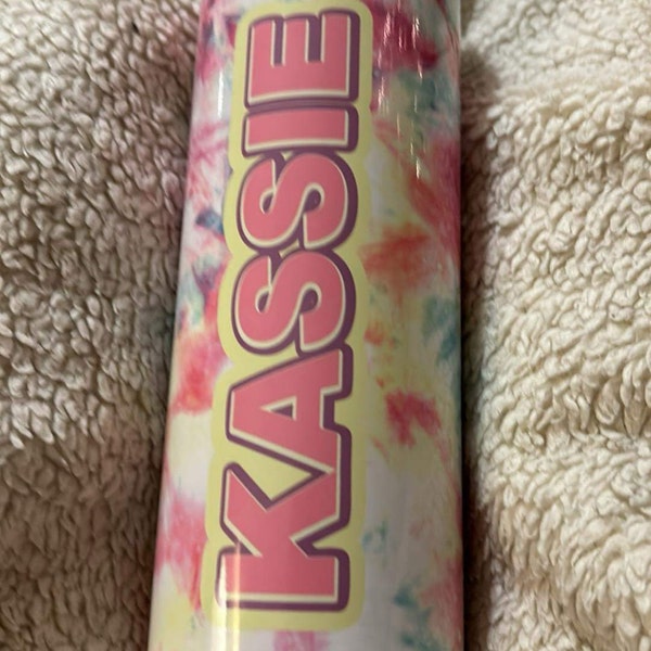 Seamless Pink Ice Cream Cone Wafer With Sprinkles Sublimation Tumbler ...