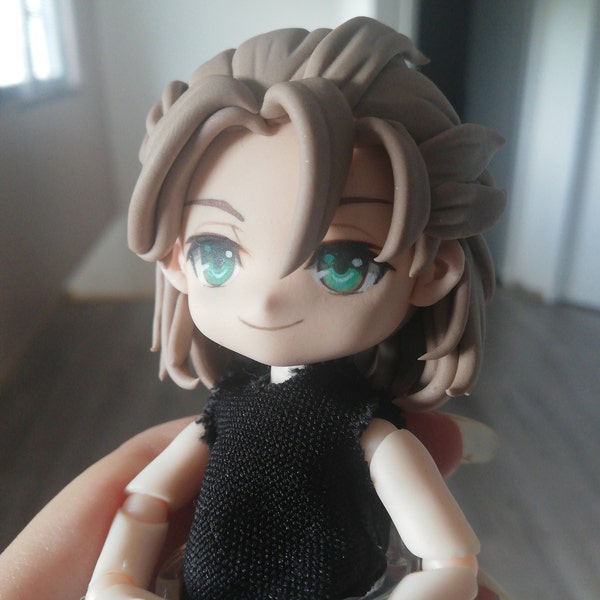 Custom Obitsu 11 Doll Head: Anime Chibi Figurine - Etsy
